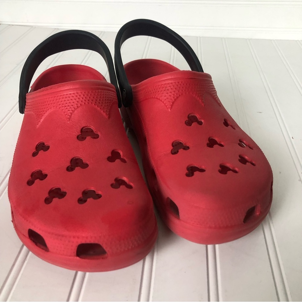 Crocs X Disney Mickey Mouse Red Shoes Adult - Gem
